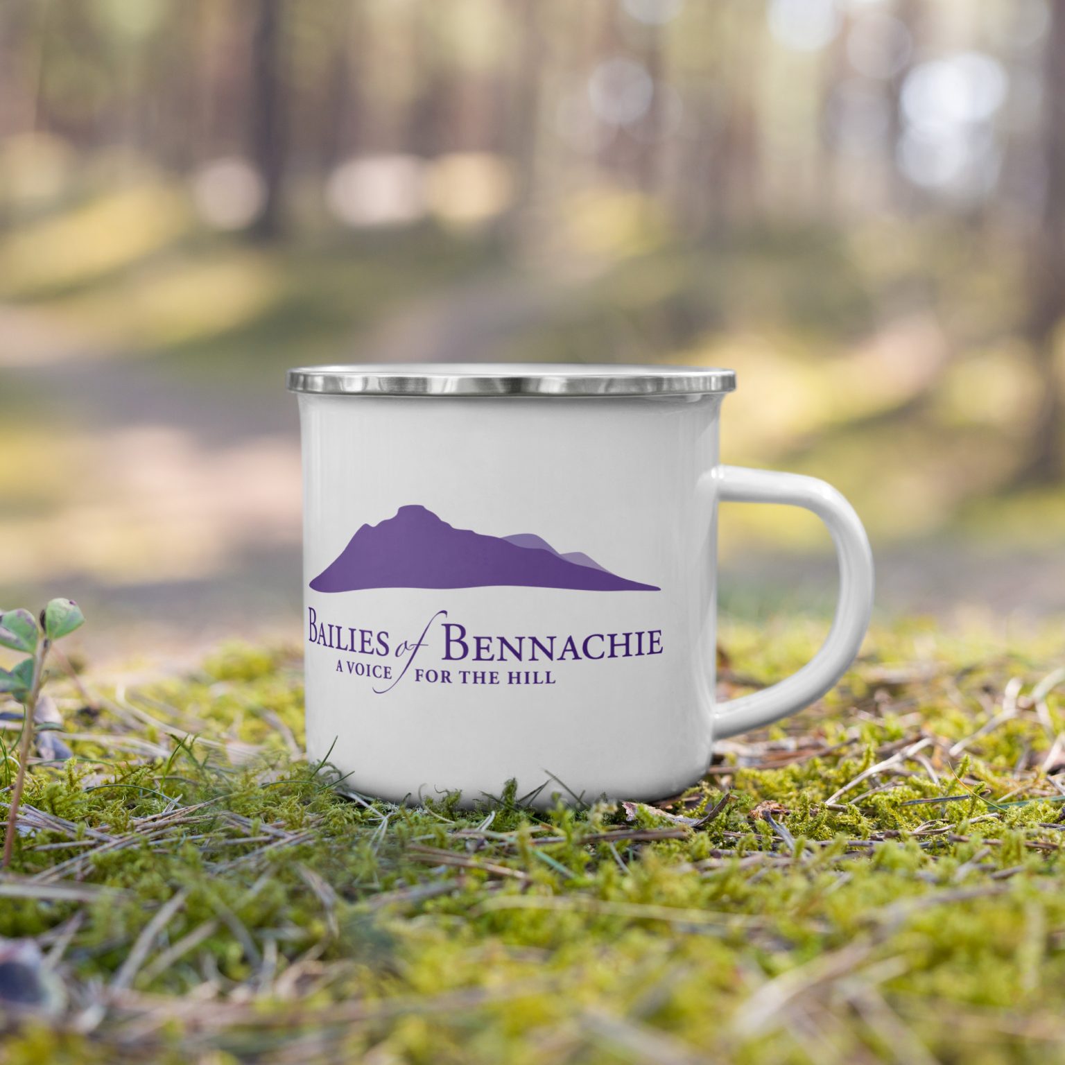 Bailies of Bennachie Enamel Mug - Bailies of Bennachie